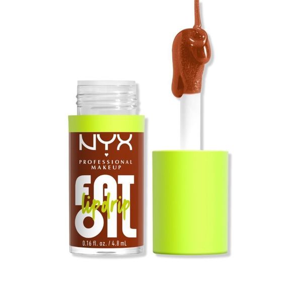 NYX | Makeup | 7last Nyxfat Oil Drip Lip Oil Scrollin New Sealed Vegan ...